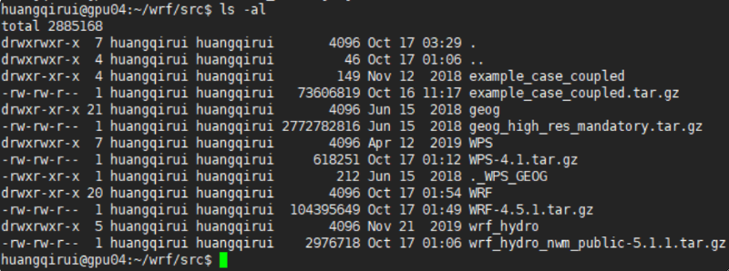 WRF与WRF-Hydro耦合版本安装与测试 - Raymond's Blog